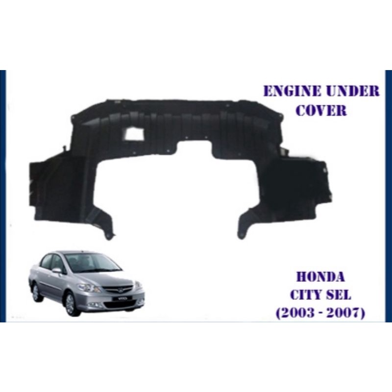 Honda City Sel 2003-06 jazz saa 03-07 Engine Cover Set ENGINE UNDER ...