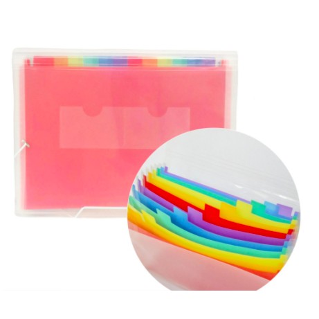 CSQUARE RAINBOW A4 EXPANDABLE ENVELOPE 0458 | Shopee Malaysia