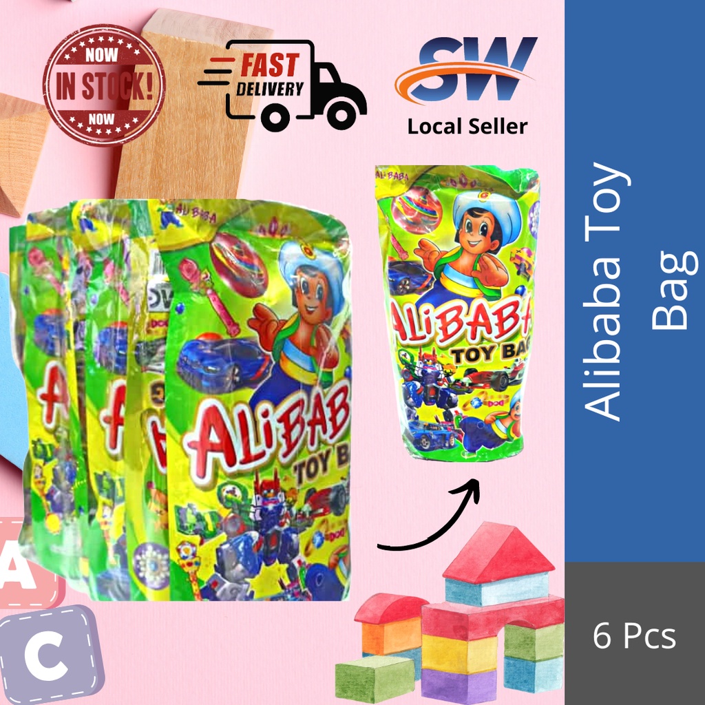 Alibaba Toy Bag 6pcs ( Smart / Super Cute / Super Star / Alibaba ...