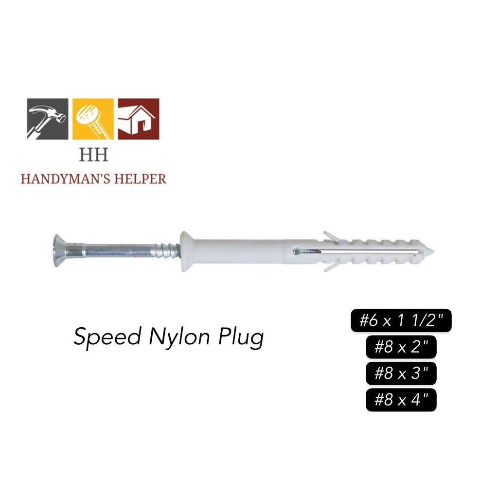 NYLON SPEED WALL PLUG ( PC ) | Shopee Malaysia