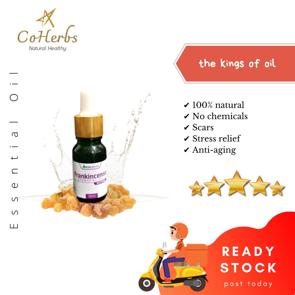 Frankincense Essential Oil / Pati Minyak Luban - Bioshifax | Shopee ...