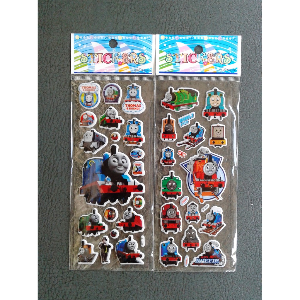Thomas and Friends Character Embossed Sticker | Shopee Malaysia