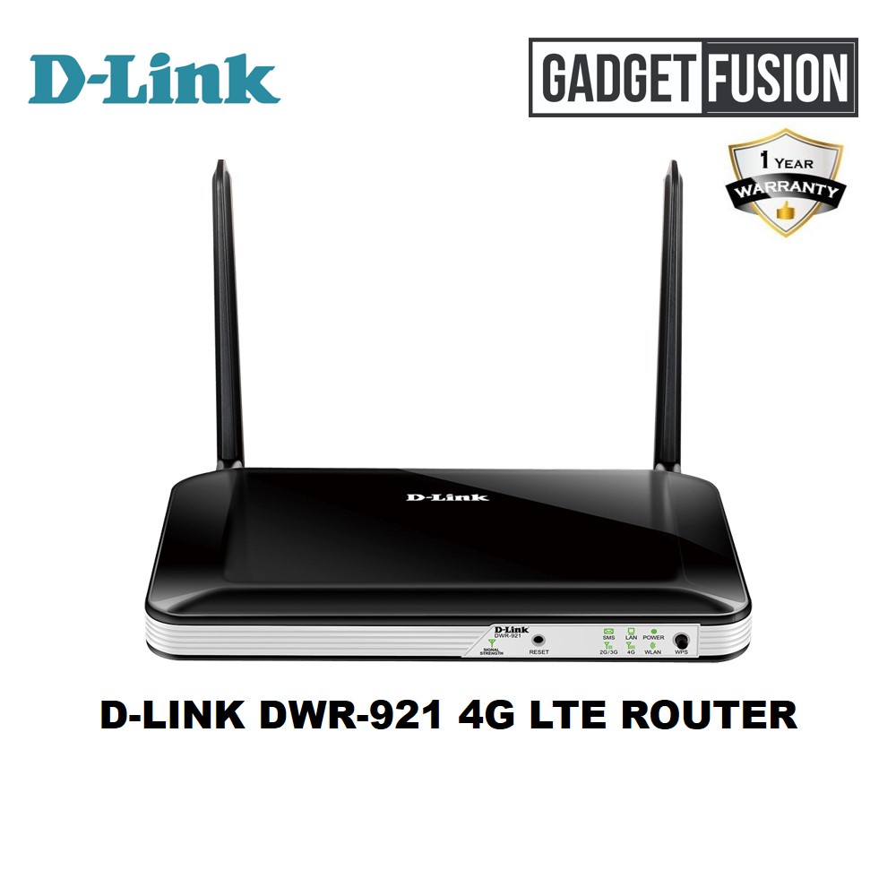 D-LINK DWR-921 4G LTE ROUTER | 1 YW | Shopee Malaysia