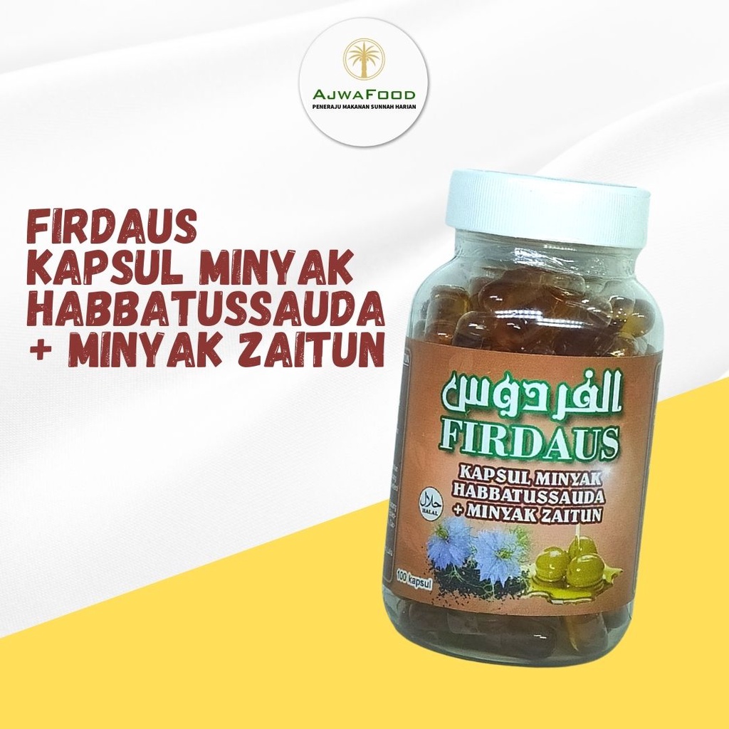 AL-FIRDAUS CAPSULES (OLIVE OIL / BLACKSEED / MIXED OIL) | Shopee Malaysia