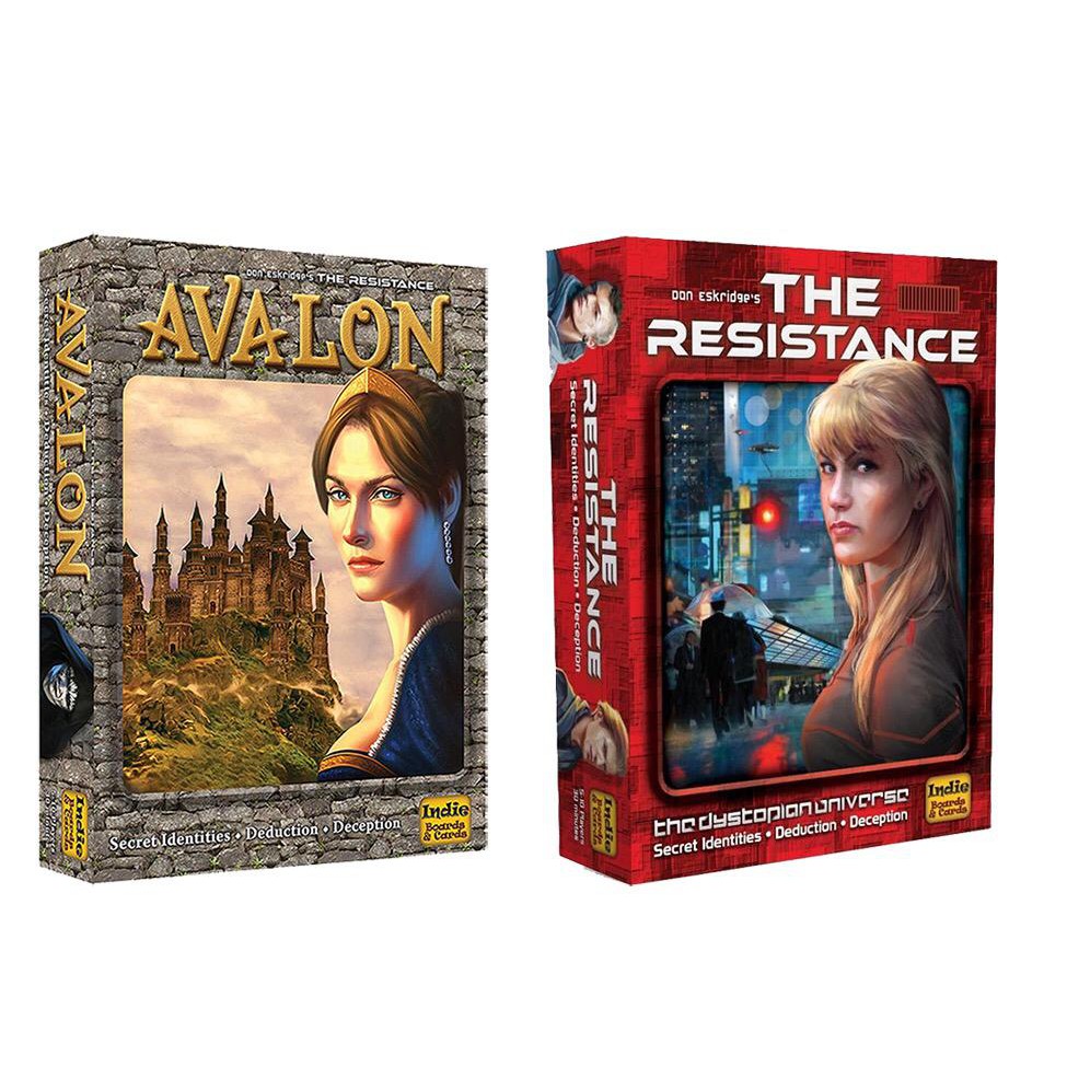 Classic Board Game The Resistance, Avalon Board Game Card Party Game ...