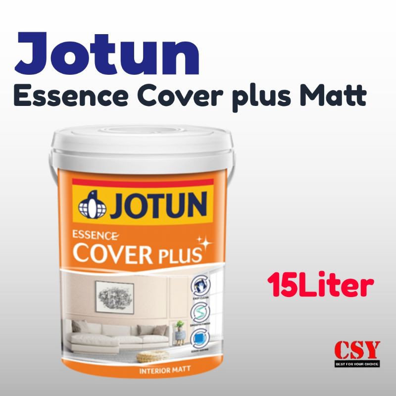 JOTUN Essence Cover Plus Matt 15 Liter [ Interior ] | Shopee Malaysia