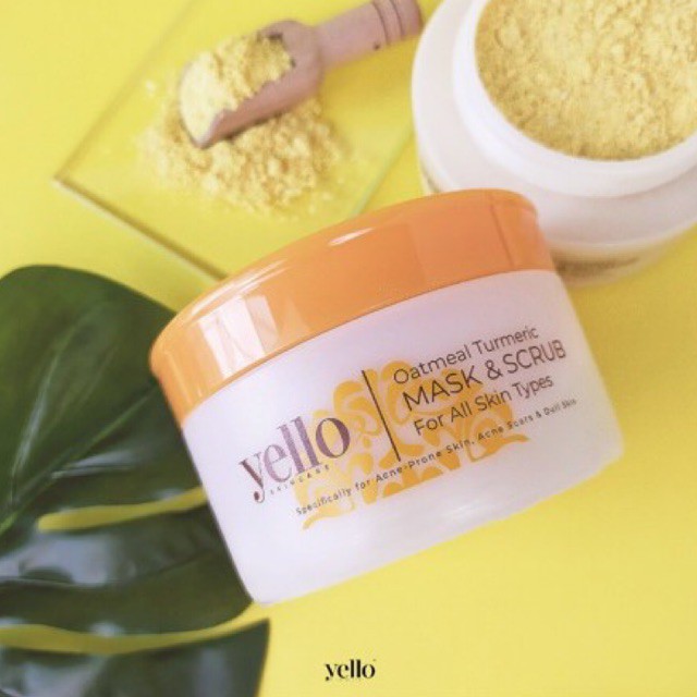 Oatmeal turmeric mask and scrub (OTMS) | Shopee Malaysia