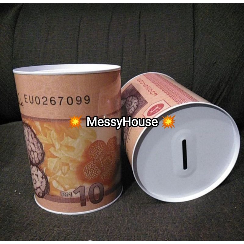 READY STOCK 🇲🇾 Malaysia Tabung Wang Kertas Duit Gambar/Money Bank/COIN ...