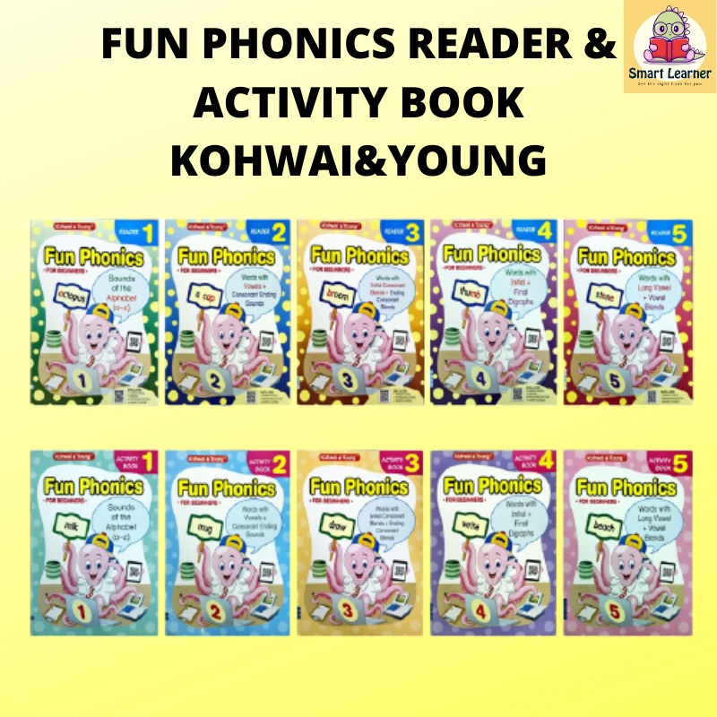 [SB] KOHWAI&YOUNG: FUN PHONICS READER & ACTIVITY BOOK - PRESCHOOL ...