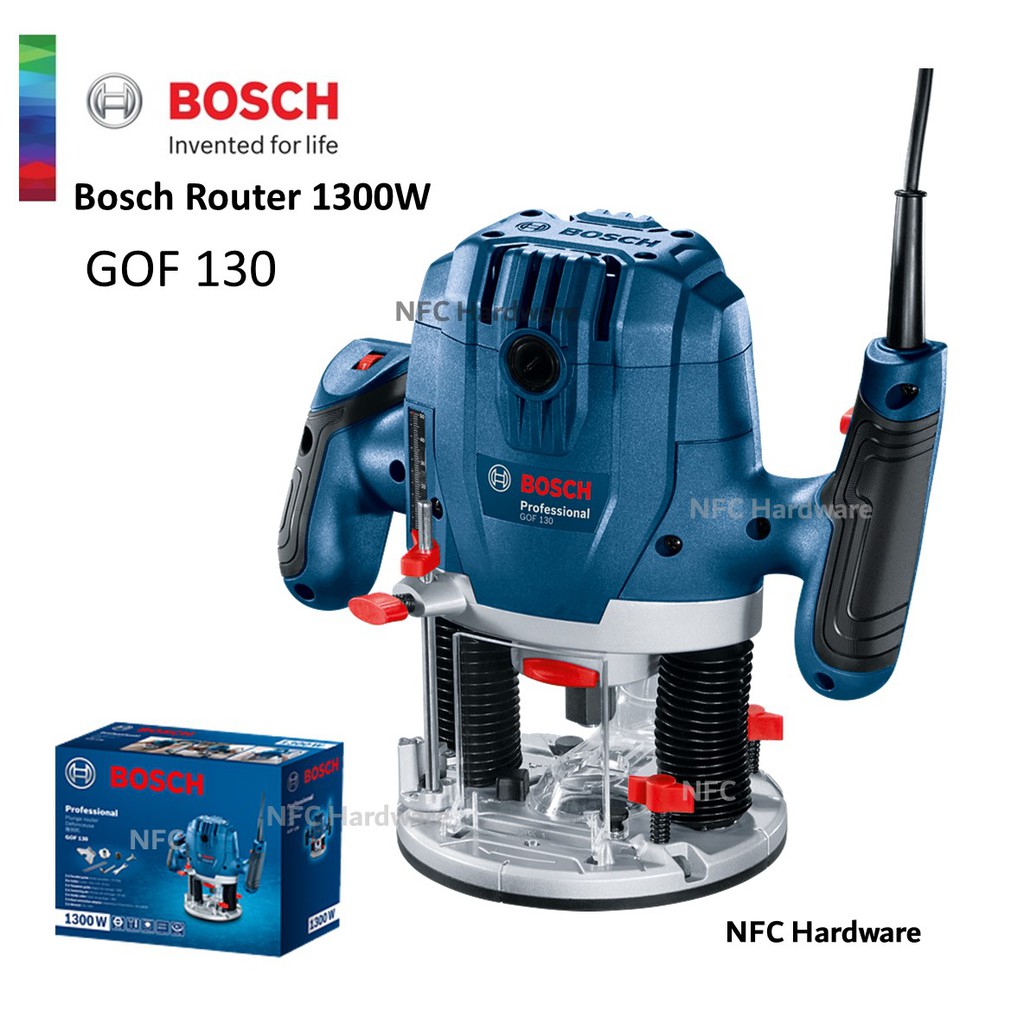 BOSCH GOF 130 Router 1300W | Shopee Malaysia