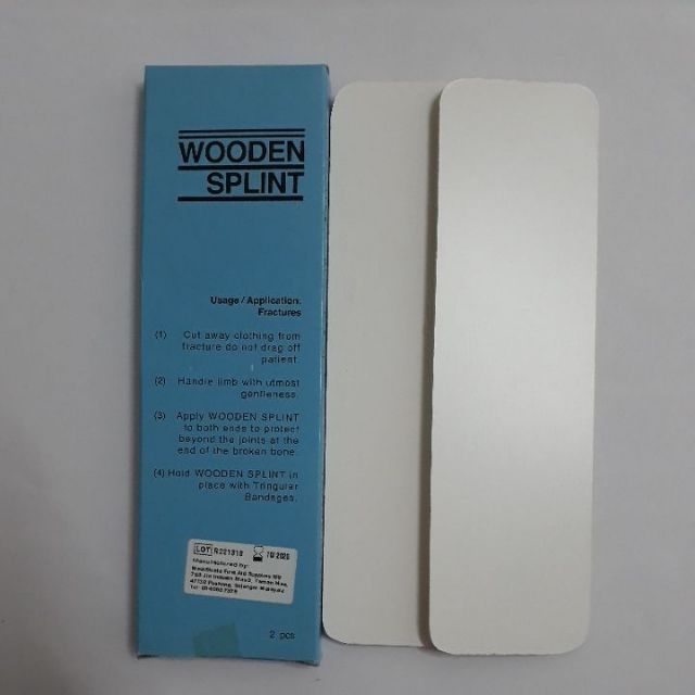 Wooden Splint (2pcs/pack) | Shopee Malaysia