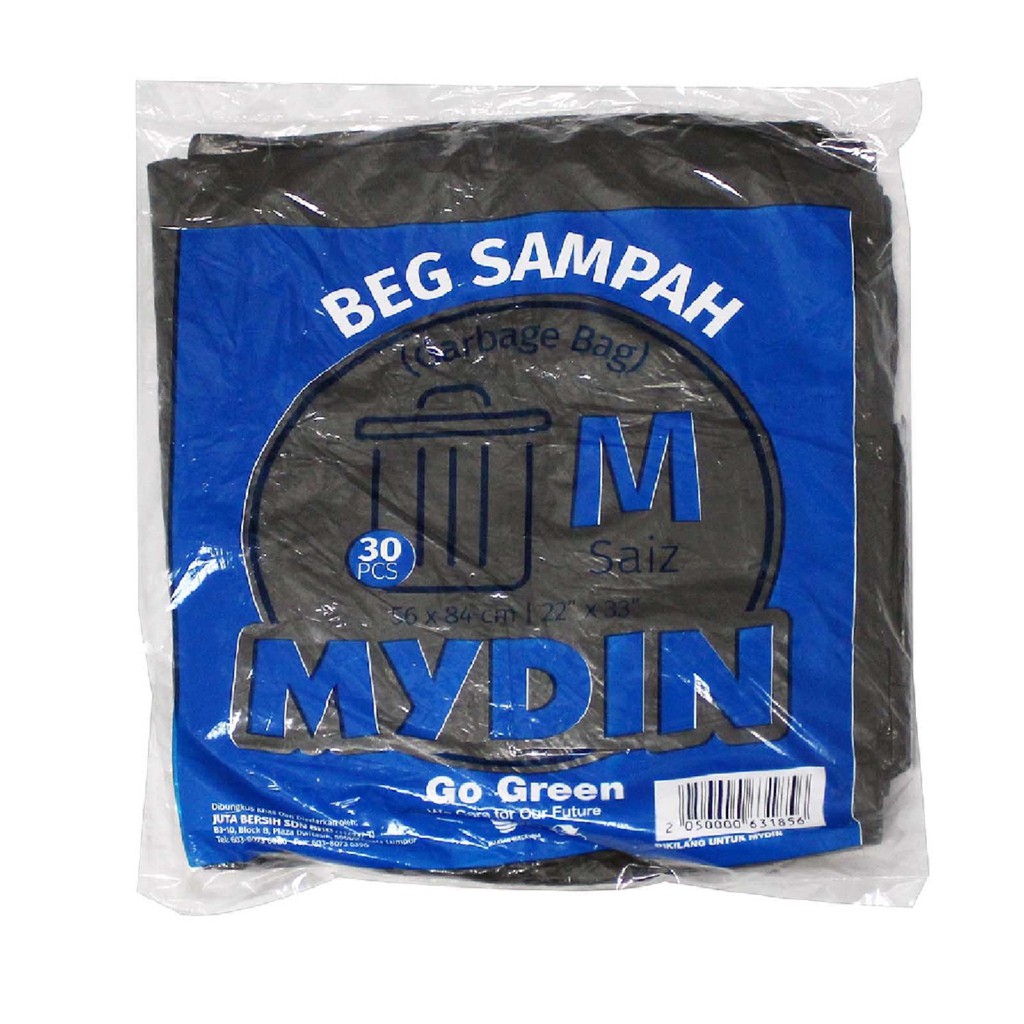 Mydin Garbage Bag - M (30 Pcs) | Shopee Malaysia