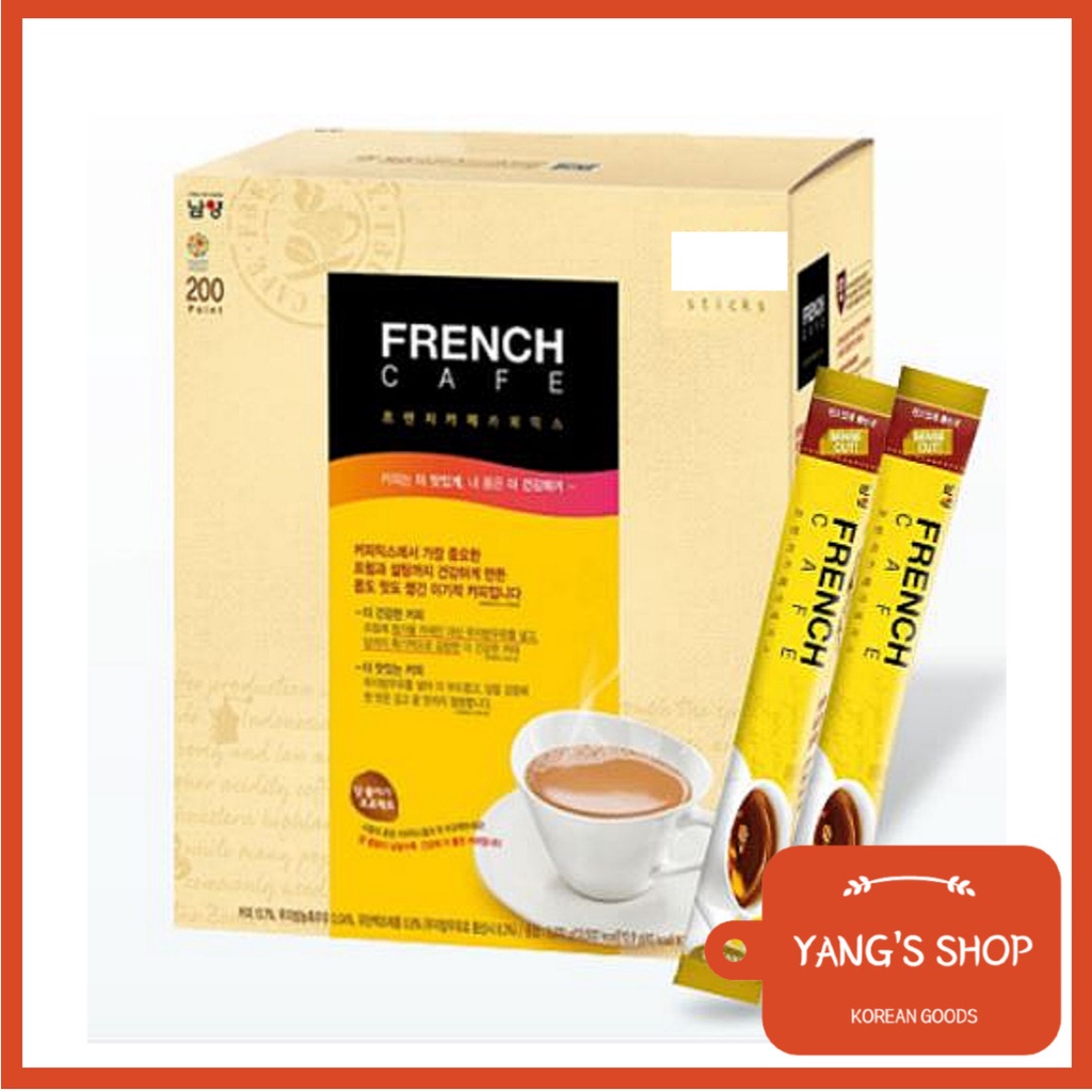 [Namyang] French Cafe Instant Coffee Mix 10.9g (10T / 30T 50T)/ Korean ...