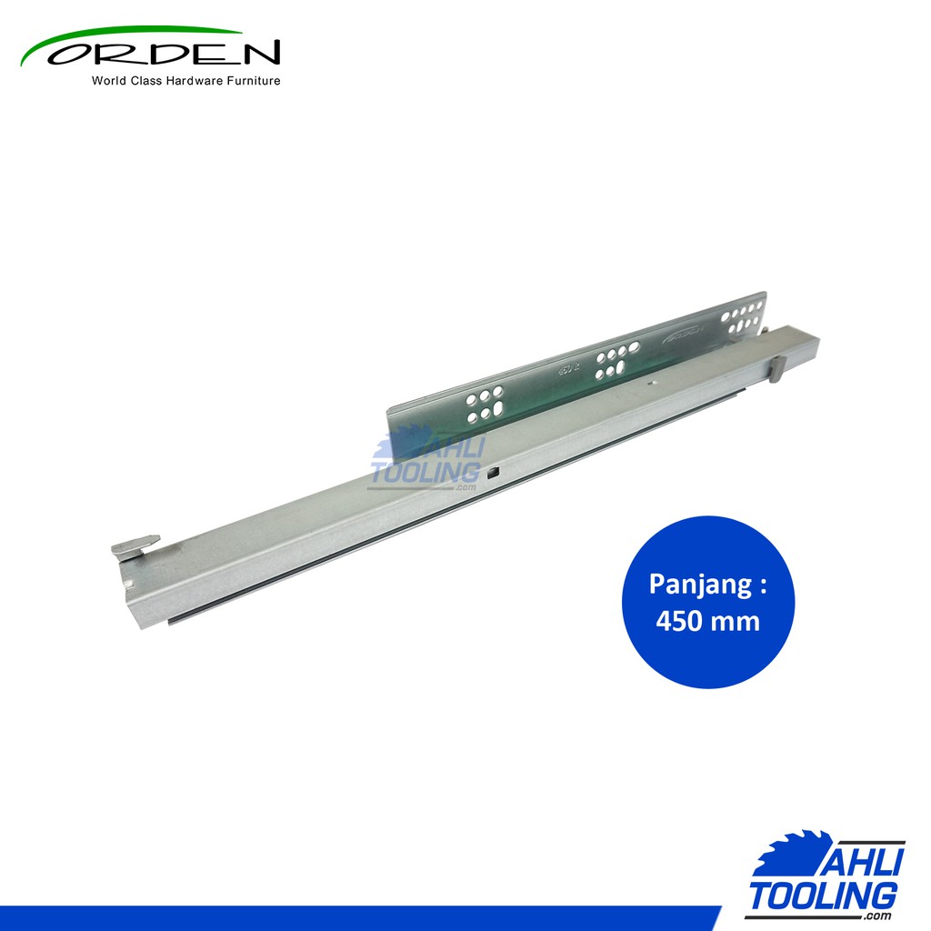 450mm slow motion Drawer Rail soft closing Drawer Rail tandem ORDEN ...