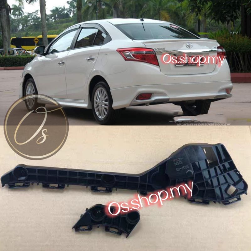TOYOTA VIOS ncp150 gen4 2013 - 2018 REAR / BELAKANG TEPI BUMPER SIDE ...