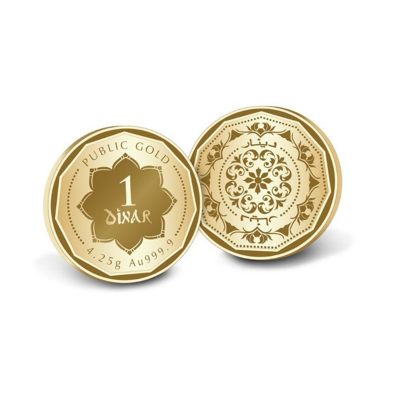 🔥🔥#MURAH HARGA KILANG+FREE 1 DIRHAM 🔥🔥Public Gold PG 1 Dinar 4.25G (Au ...