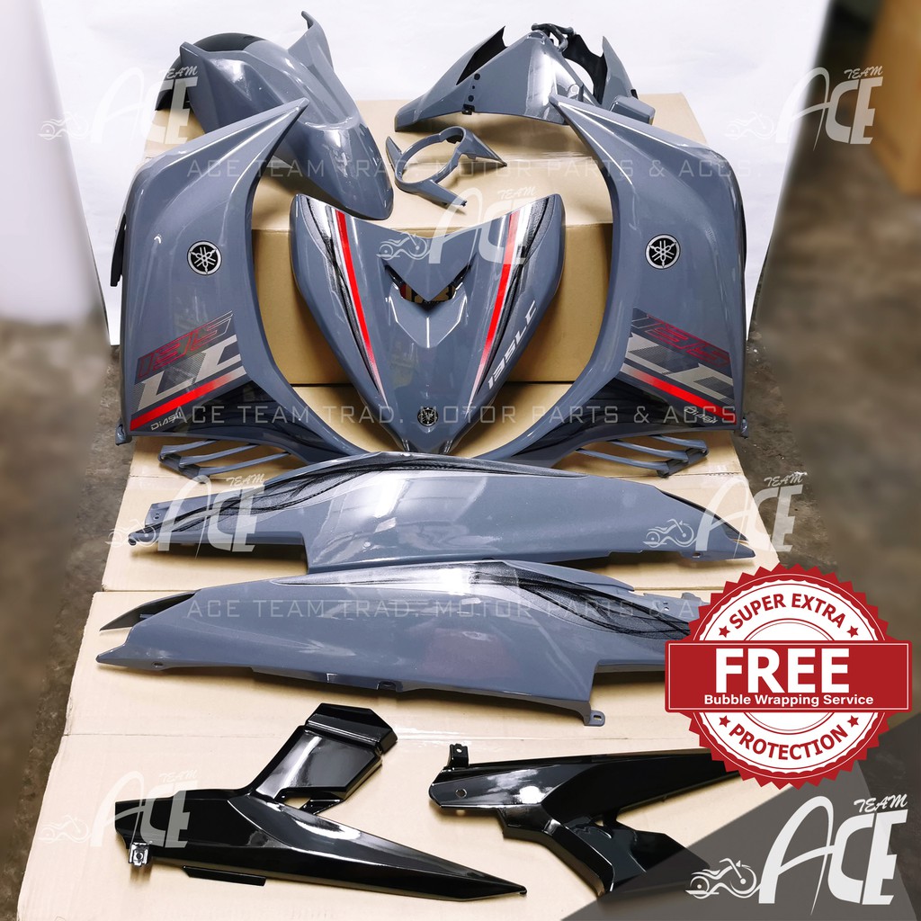 Coverset LC135 V2 V3 V4 V5 Phantom Knight Red Cement Grey Yamaha LCV2 ...
