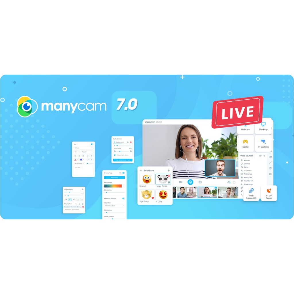 ManyCam 7.8.1.16 vStandard Full Version [Windows] | Shopee Malaysia