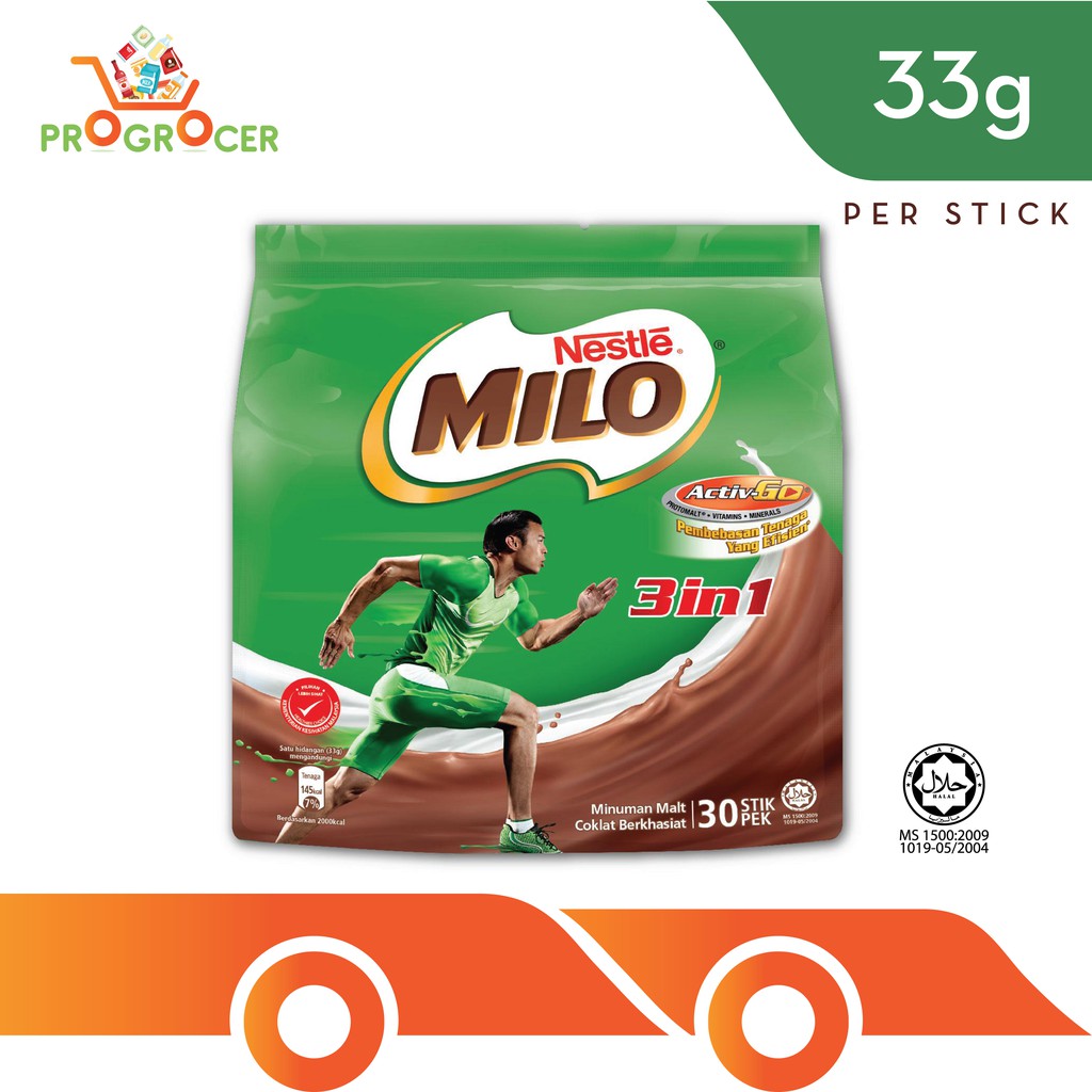MILO Activ-Go 3in1 30*33g | Shopee Malaysia