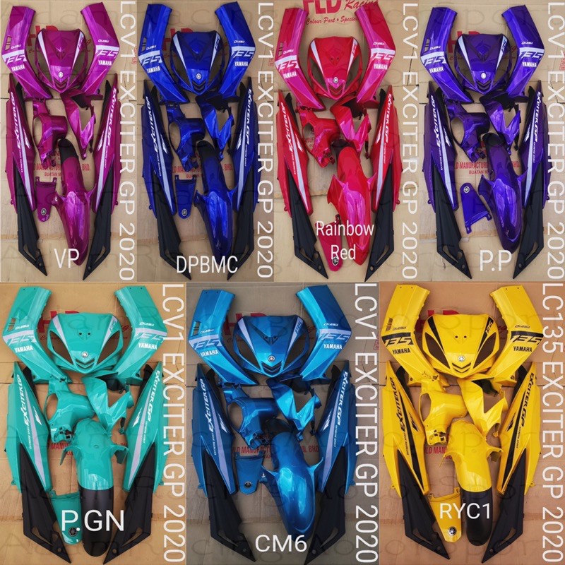 Ready Stock HLD Coverset Yamaha LC135 V1 LCV1 Exciter GP 2020 2021 ...