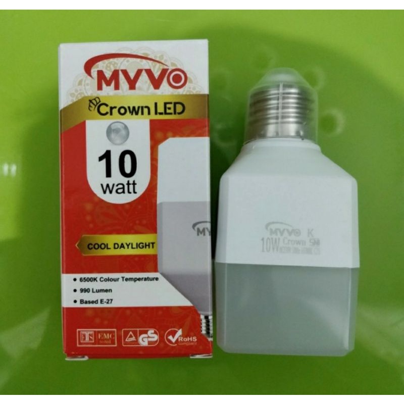 Crown LED Bulb 10w 1 Year Warranty | Shopee Malaysia