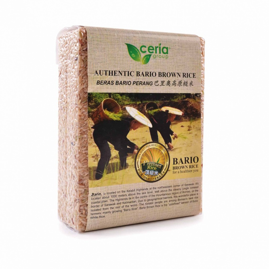Ceria Authentic Bario Brown Rice (1kg) | Shopee Malaysia
