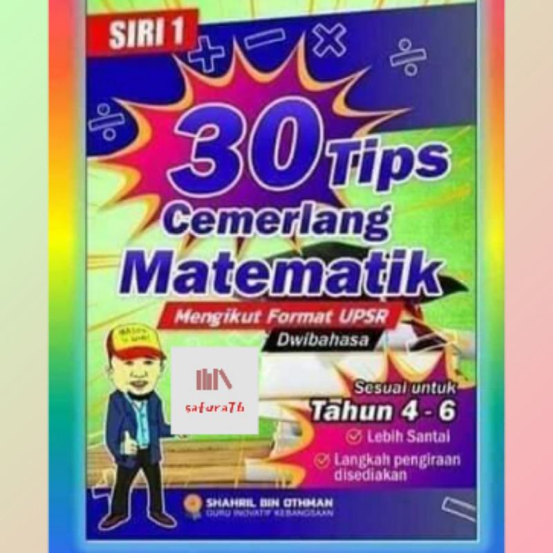 30 Tip Cemerlang Matematik Dwibahasa Sesuai Untuk Tahun 4 5 6 Penulis ...