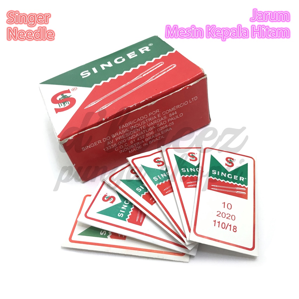 Jarum Mesin Kepala Hitam / Singer Needle | Shopee Malaysia