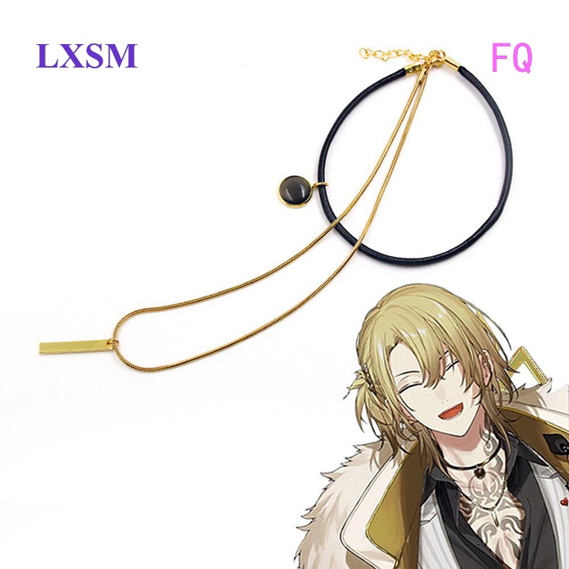 FQ VTuber Vox Akuma Cosplay Necklace Pendant Halloween Cosplay Costume ...