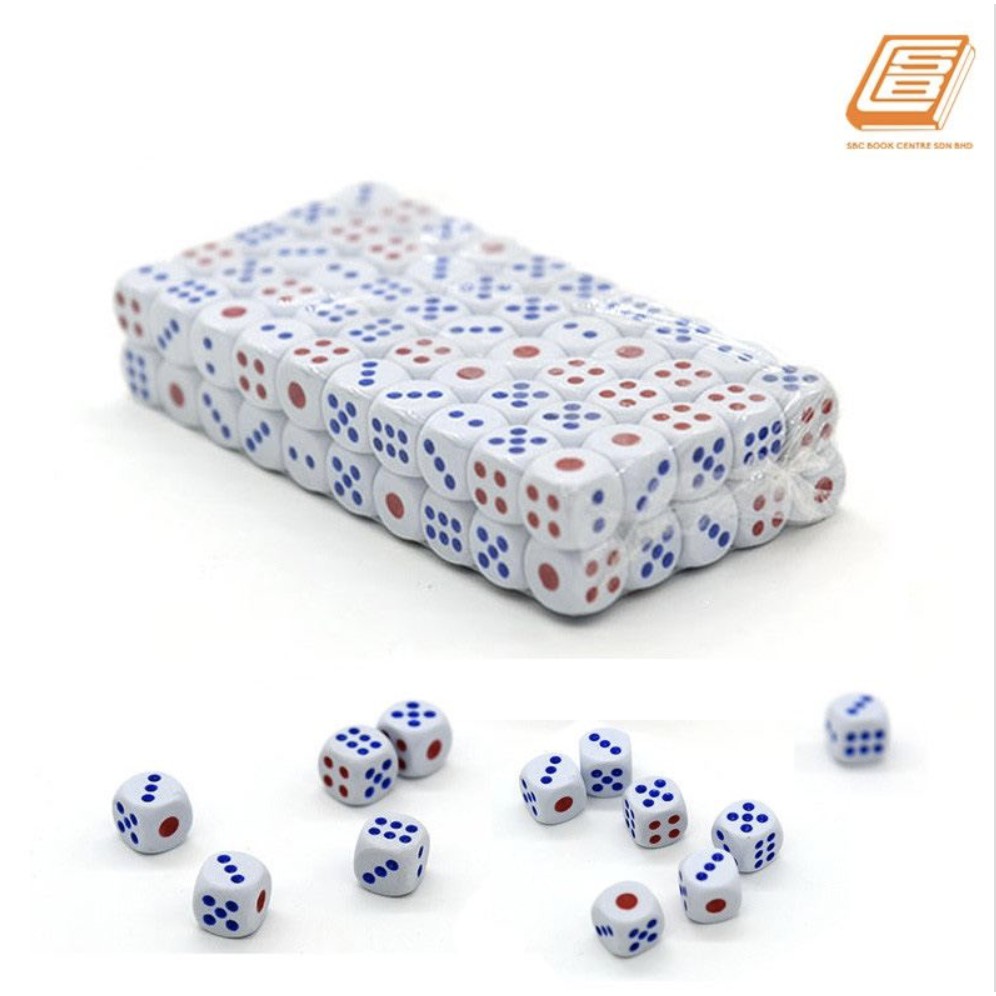 Dice / Dadu Kecil 100 Pcs | Shopee Malaysia
