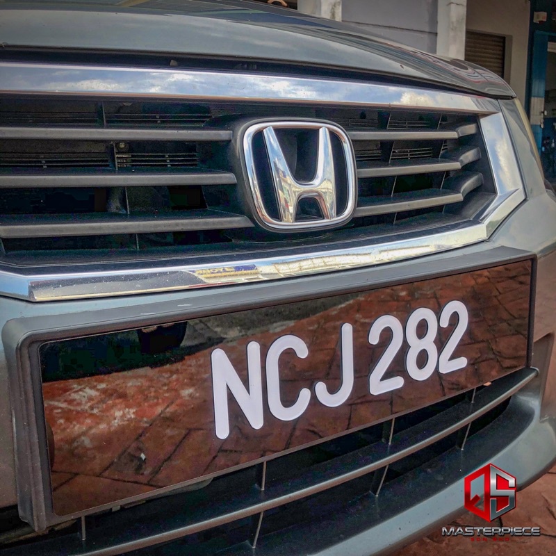 Number Plate Crystal Standard No Plate Kereta Standard Kristal | Shopee ...