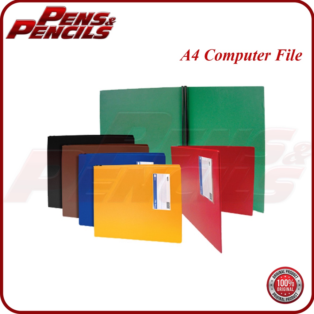 PVC Computer File / Fail Komputer / File Filing A4 / 9.5" x 11" / 210mm ...