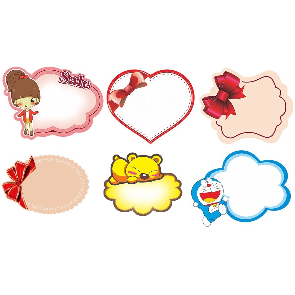 5pcs per Pack Cute explosion stickers POP advertising paper handwritten ...