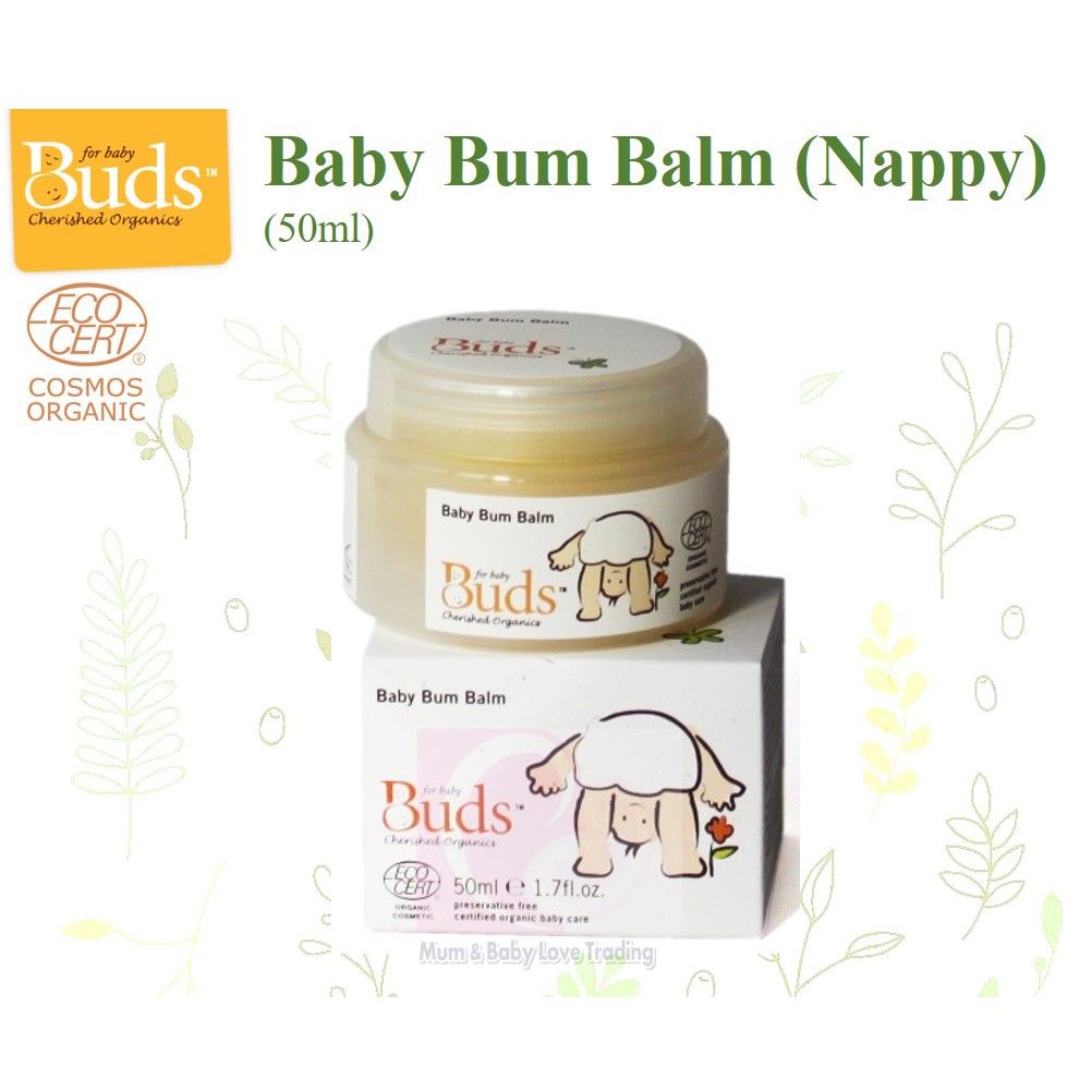 Buds Cherished Baby Bum Balm 50ml (Nappy Protection) | Shopee Malaysia