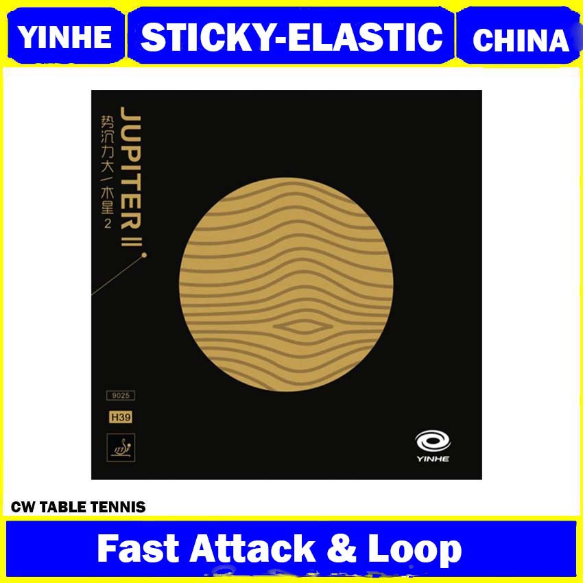YINHE JUPITER II / JUPITER 2 (Sticky Offensive) YINHE Table Tennis ...