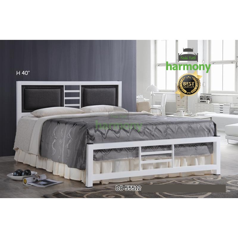 Harmony Mildura Metal Queen Bed Frame / Quality Metal Bed Frame / Queen ...