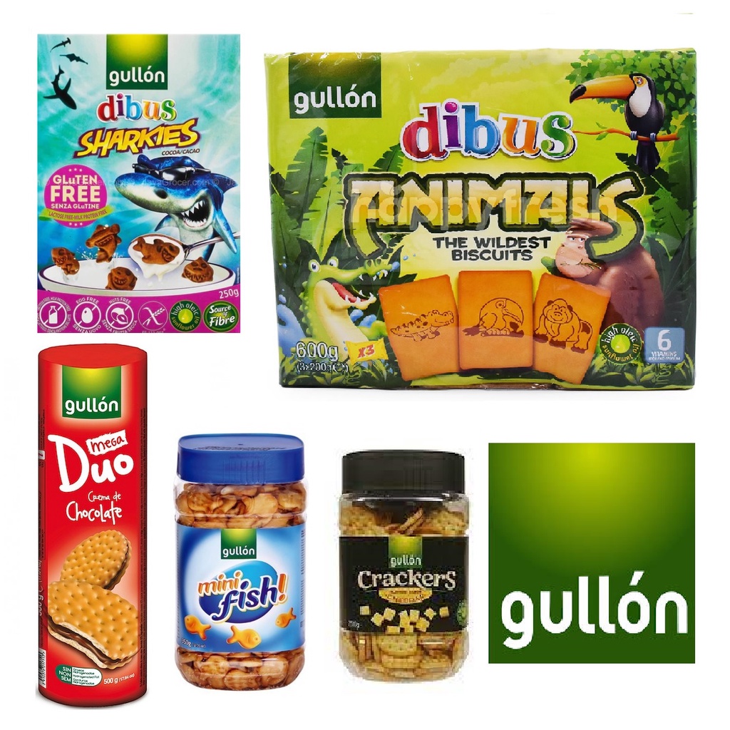Gullon Mega Duo Assorted Biscuit Vanilla/Chocolate/Double Chocolate ...