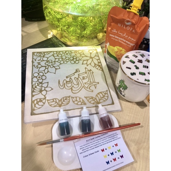 Batik Diy Kit / Batik Painting | Shopee Malaysia