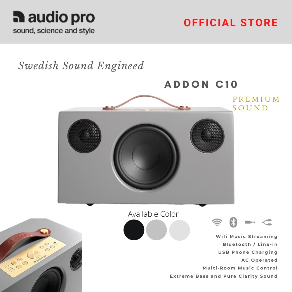 Audio Pro Addon C10 MK II Wireless Multiroom Speaker | Shopee Malaysia