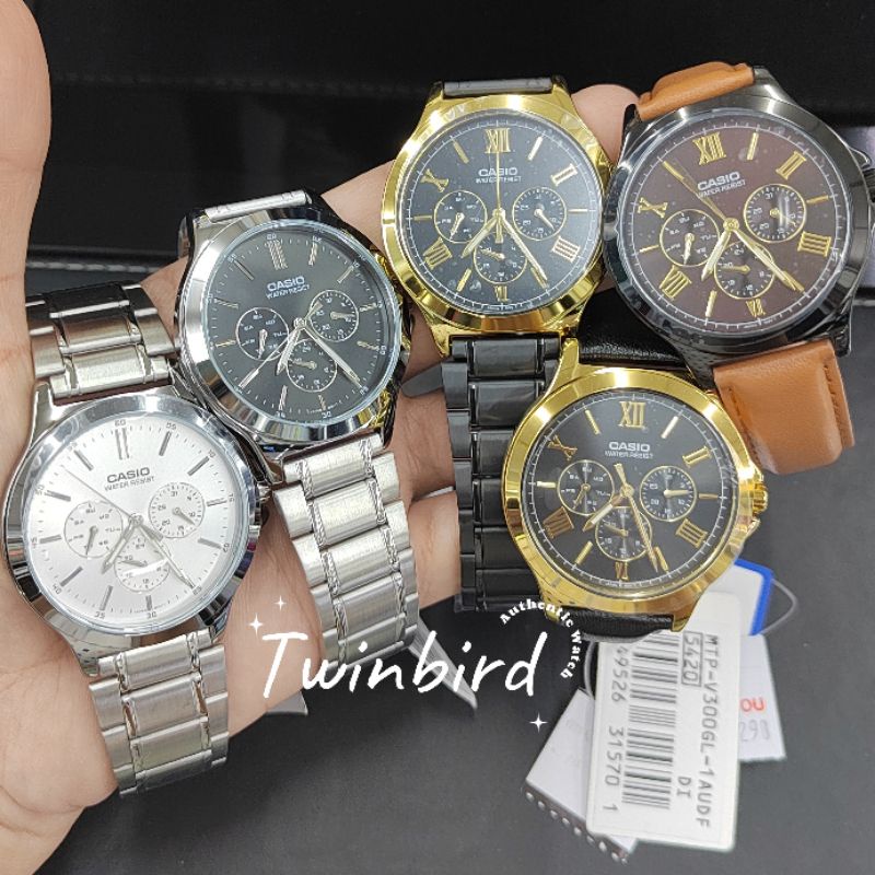 MTP-V300 CASIO ENTICER GENT'S WATCH MTP-V300D | Shopee Malaysia