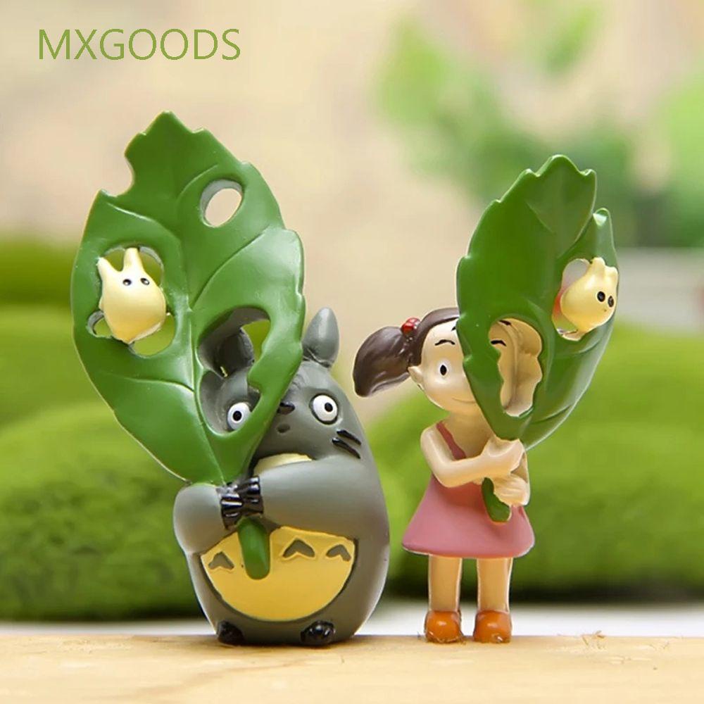 MXGOODS Car Decoration My Neighbor Totoro Kids Toys Ghibli Totoros Action Figures Garden ...