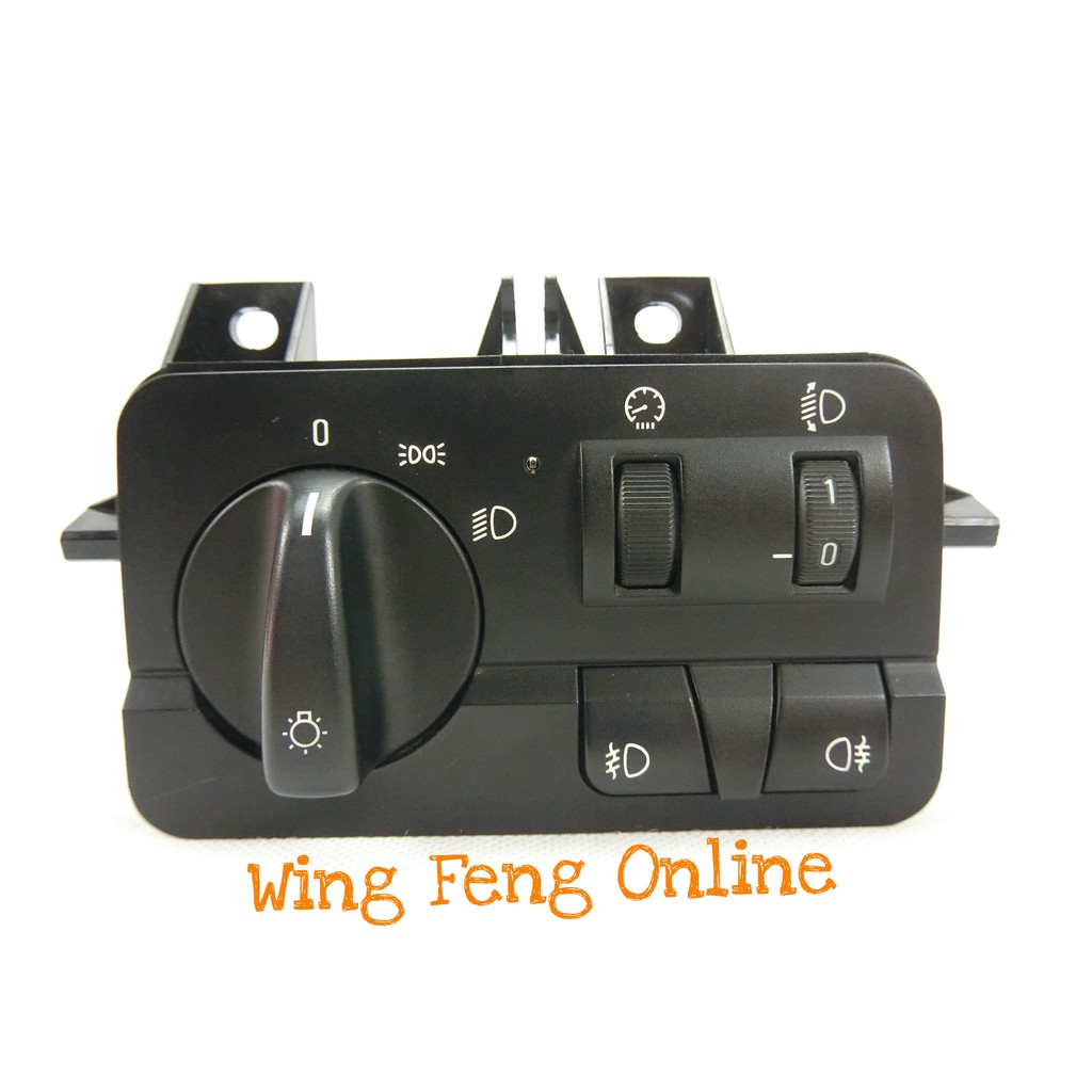 BMW 3series E46 97-06y Head Lamp Light Adjust Lighting Control Switch ...