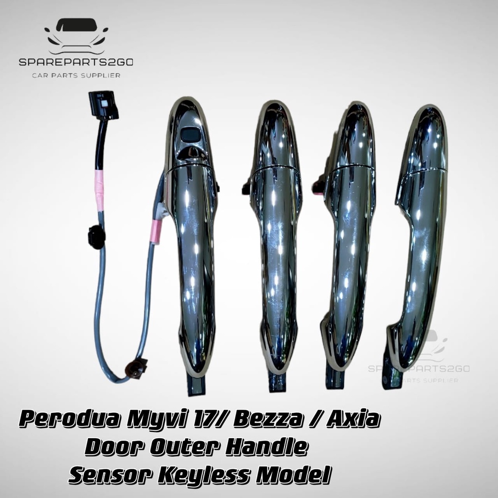 Perodua Myvi 2017 / Bezza / Axia Door Outer Handle Chrome Sensor ...