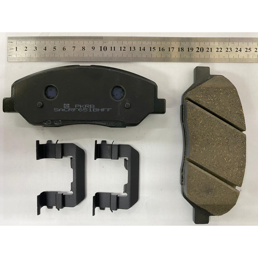 DISC BRAKE PAD FRONT GENUINE PART (ORIGINAL) [58101-2BA00] SATANFE 2007 ...