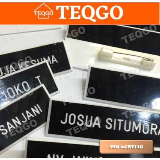 Name Tag PIN or MAGNET Sekolah Cikgu, Penjawat Awam, Kakitangan ...