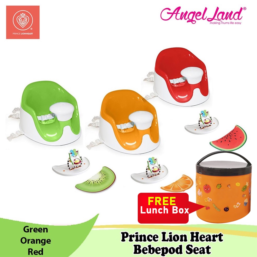 Prince Lion Heart Bebepod Seat + FOC Lunch Box | Shopee Malaysia