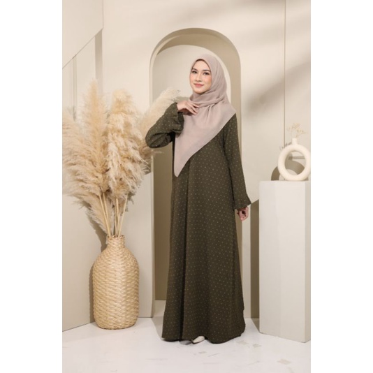 Amanda Ironless Kaftan BY Hermosa Wear (Kaftan Tanpa Gosok XS-6 L PLUS ...