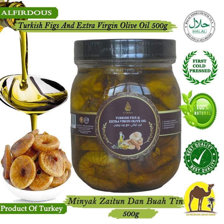 Turkish Figs & Extra Virgin Olive Oil 500g | Shopee Malaysia