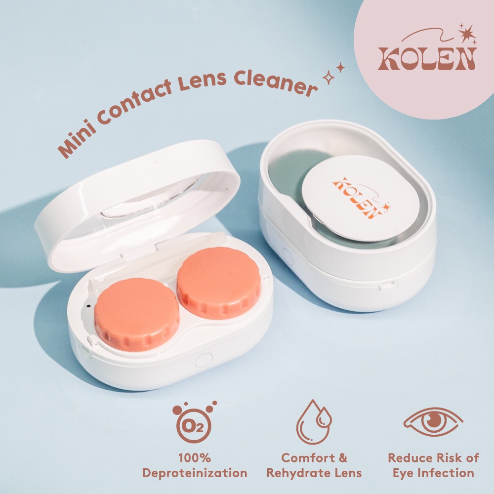 [READY STOCK] Kolen Mini Contact Lens Cleaner 2025 Edition | Shopee ...