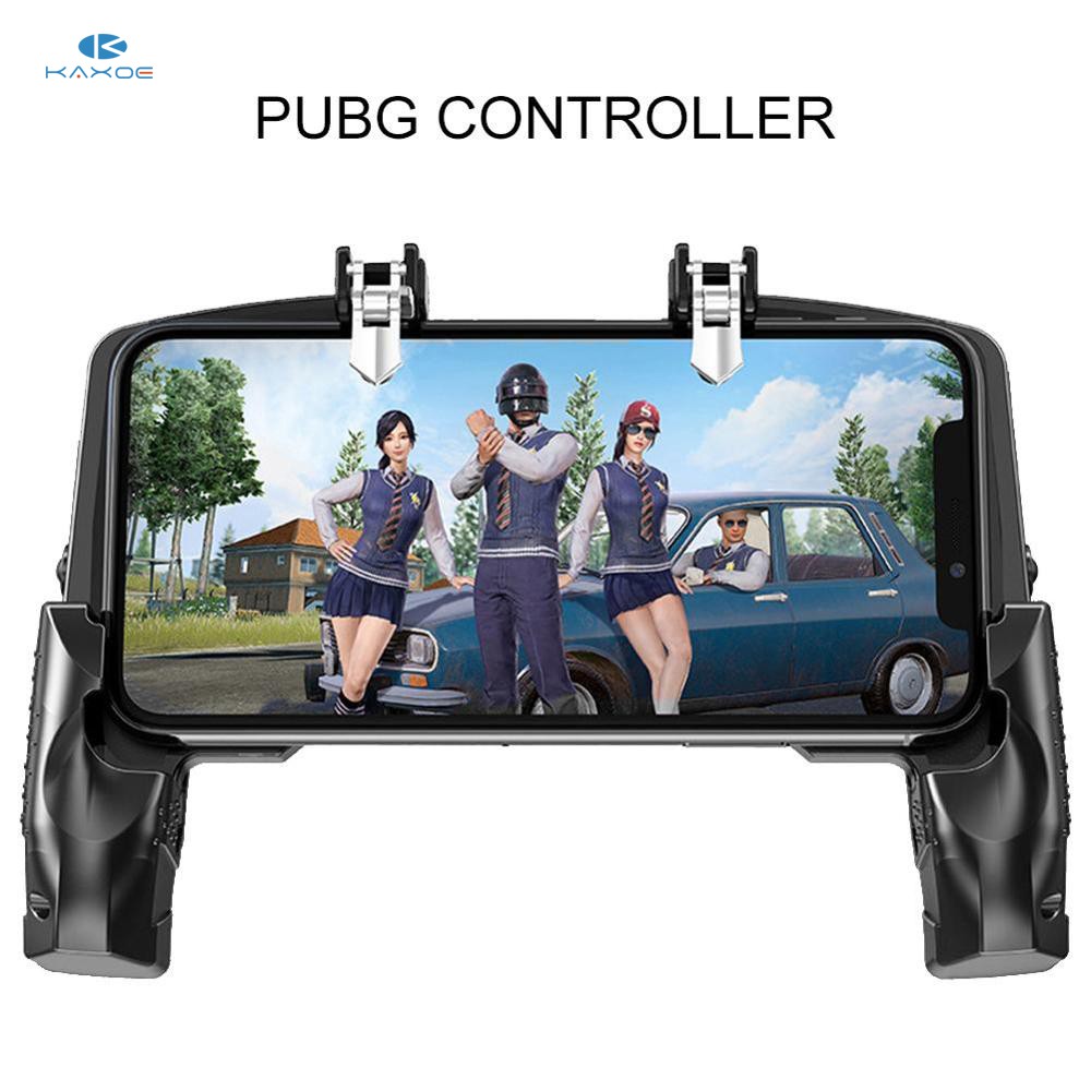 KAXOE Mobile Game Controller for PUBG Mobile Controller L1R1 for iOS (4 ...